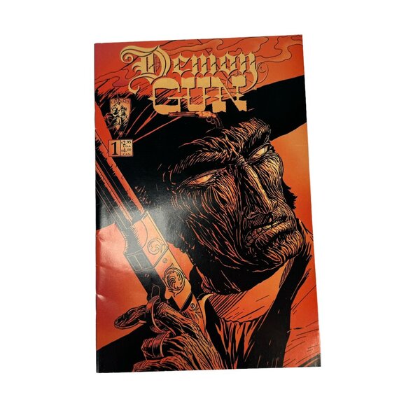Accents | Crusade Comics Demon Gun 1 Comic Book Western 1996 Vintage ...